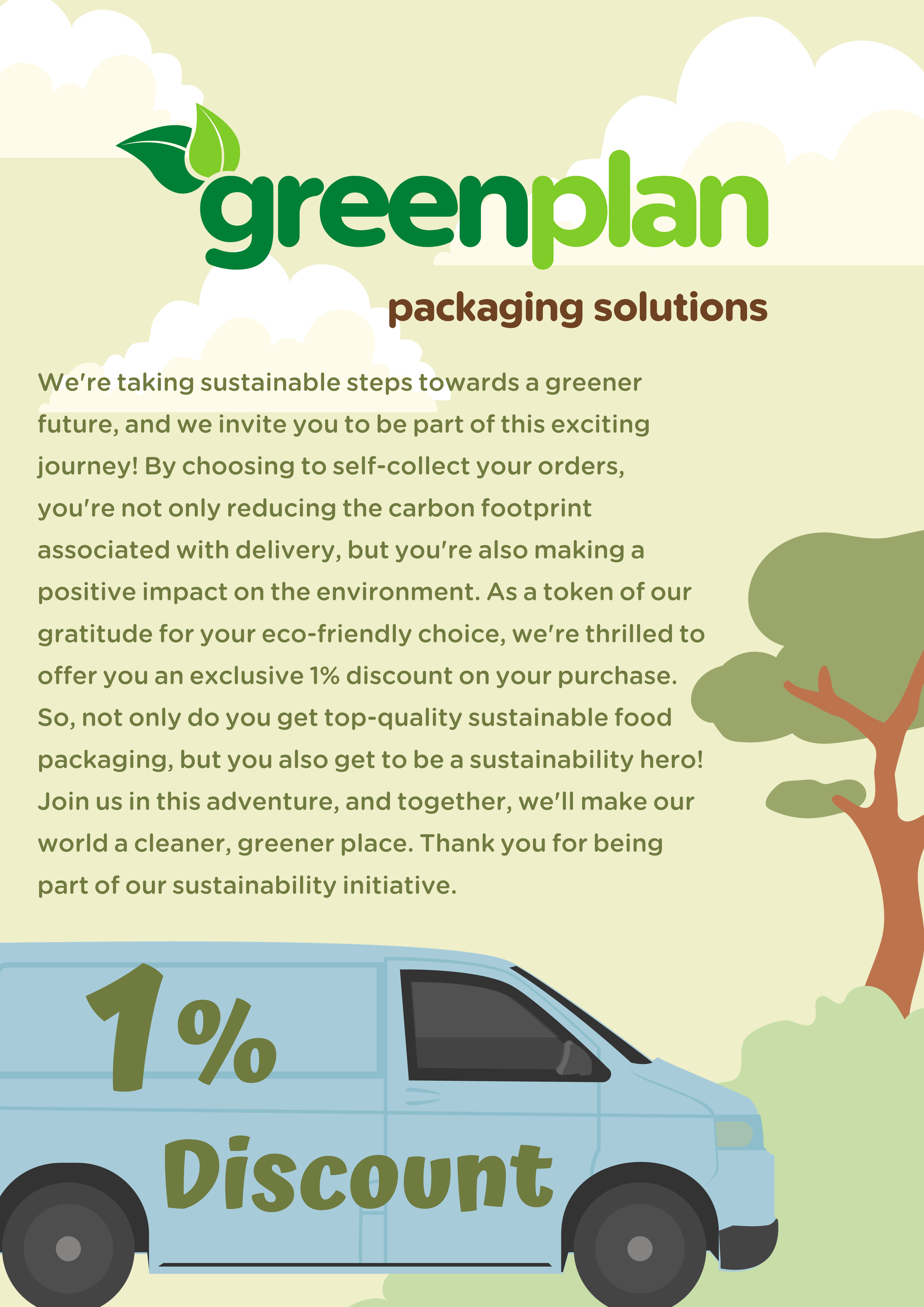 Exclusive Green Movement Discount – The Packaging People