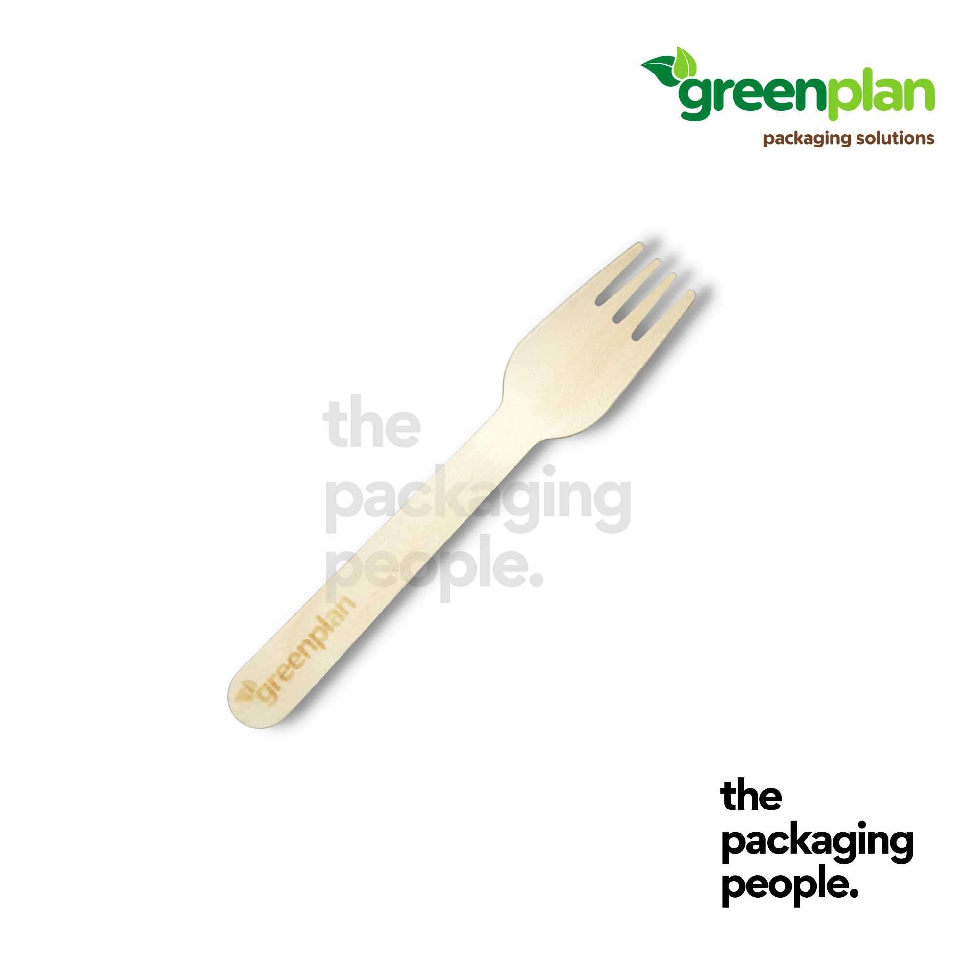 16CM WOODEN FORK | F-16-W | 1,000 PCS/CTN – The Packaging People