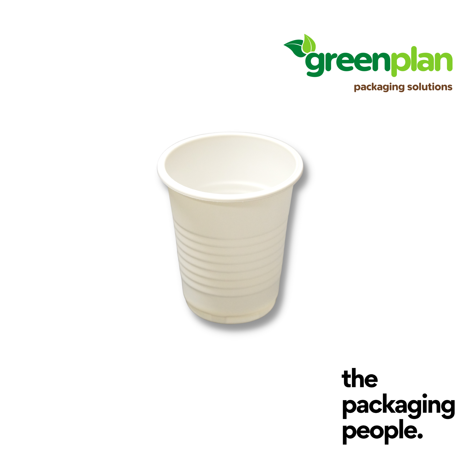 180ml / 6oz Cornstarch EcoCup | 6oz Cornstarch Disposable Cup (1,000Pc ...