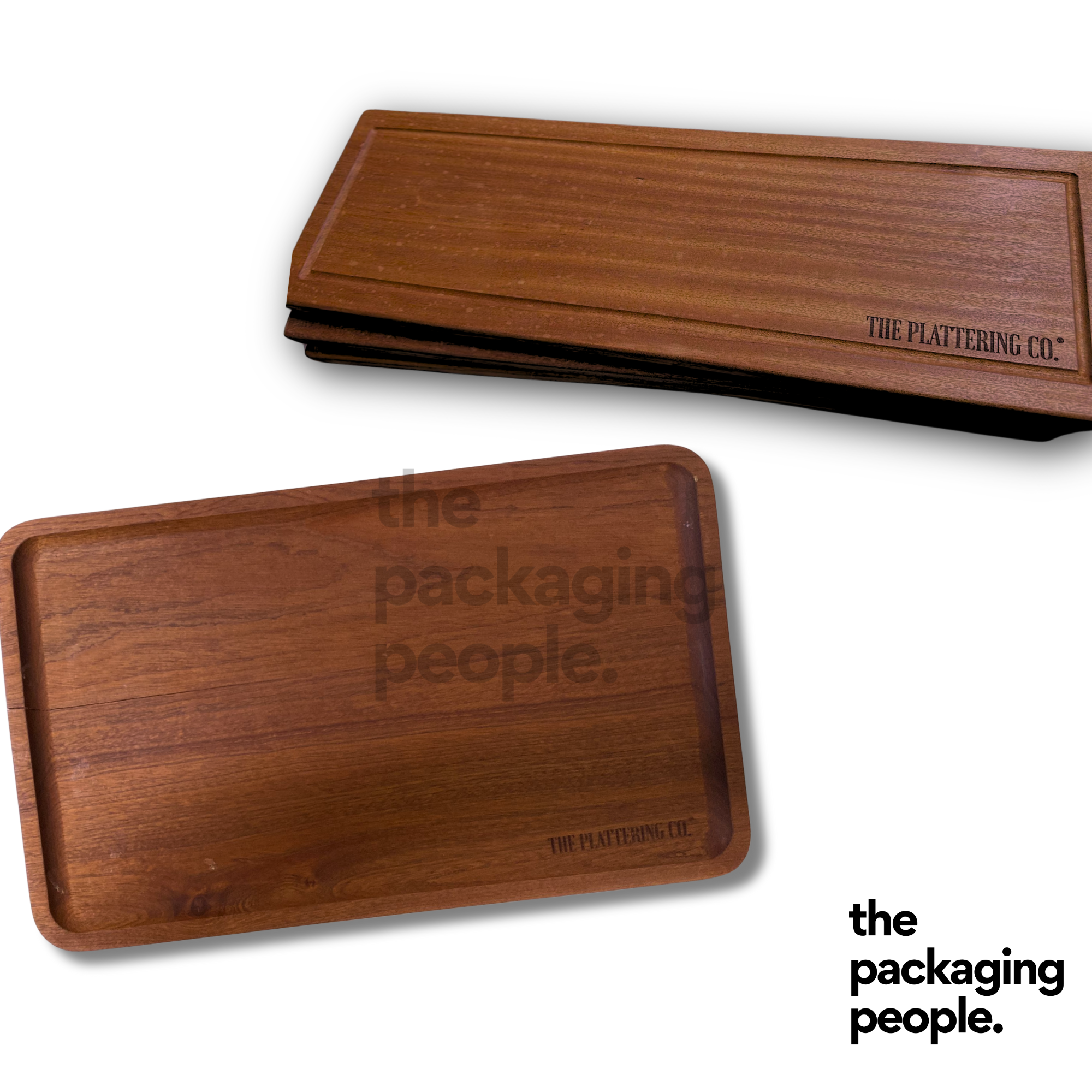 CUSTOM FOOD-SAFE PREMIUM SAPELE WOODEN BOARD WITH LOGO ENGRAVING | CUS ...