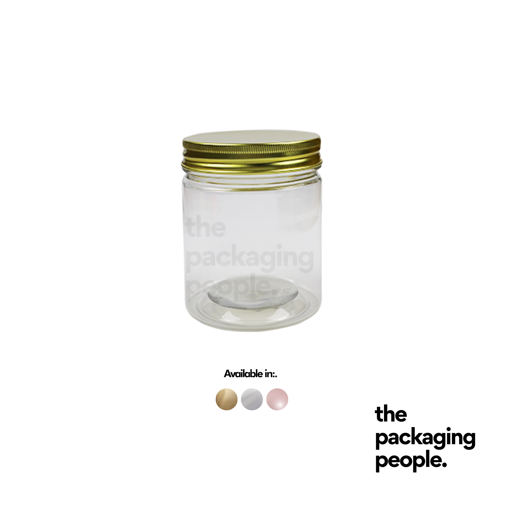 6.5x10cm Plastic Cookie Container with Aluminium Lid- 113Pcs/Ctn – The ...
